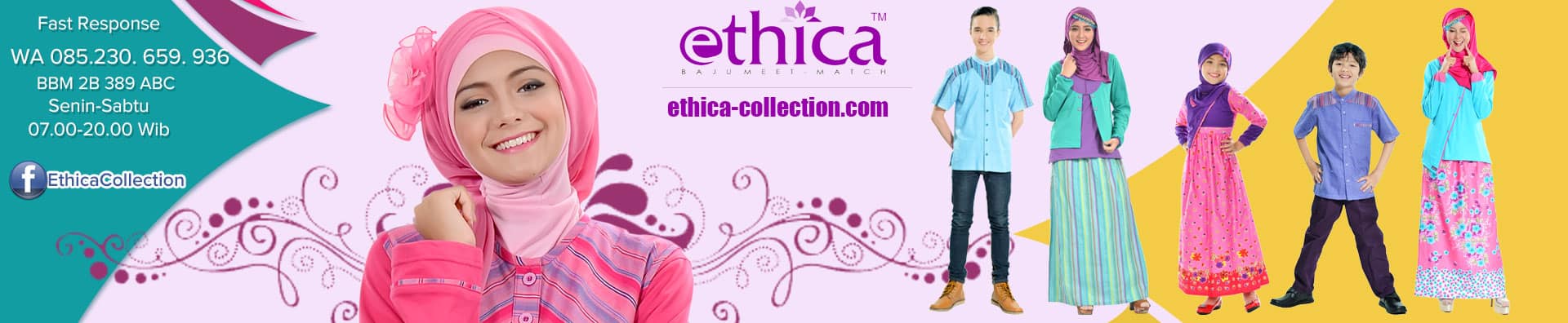 Agen Baju Muslim Ethica | Diskon Menarik